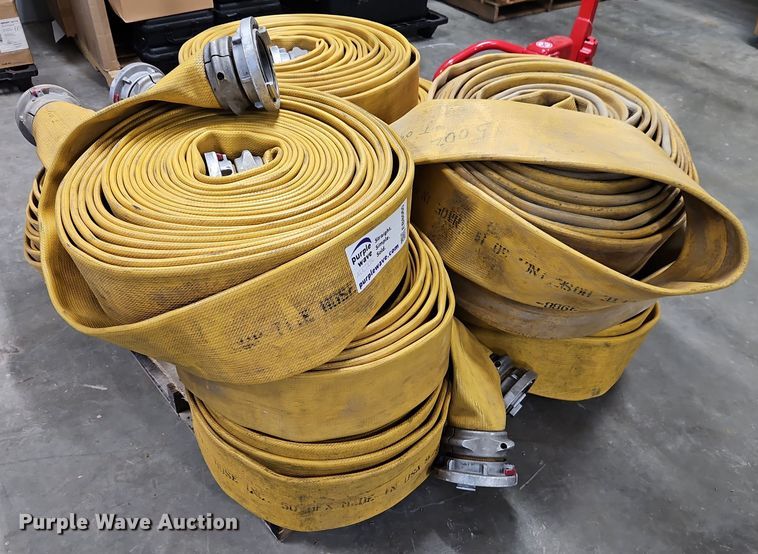 Snap-tite fire hose in Paola, KS | Item EB8060 for sale | Purple Wave