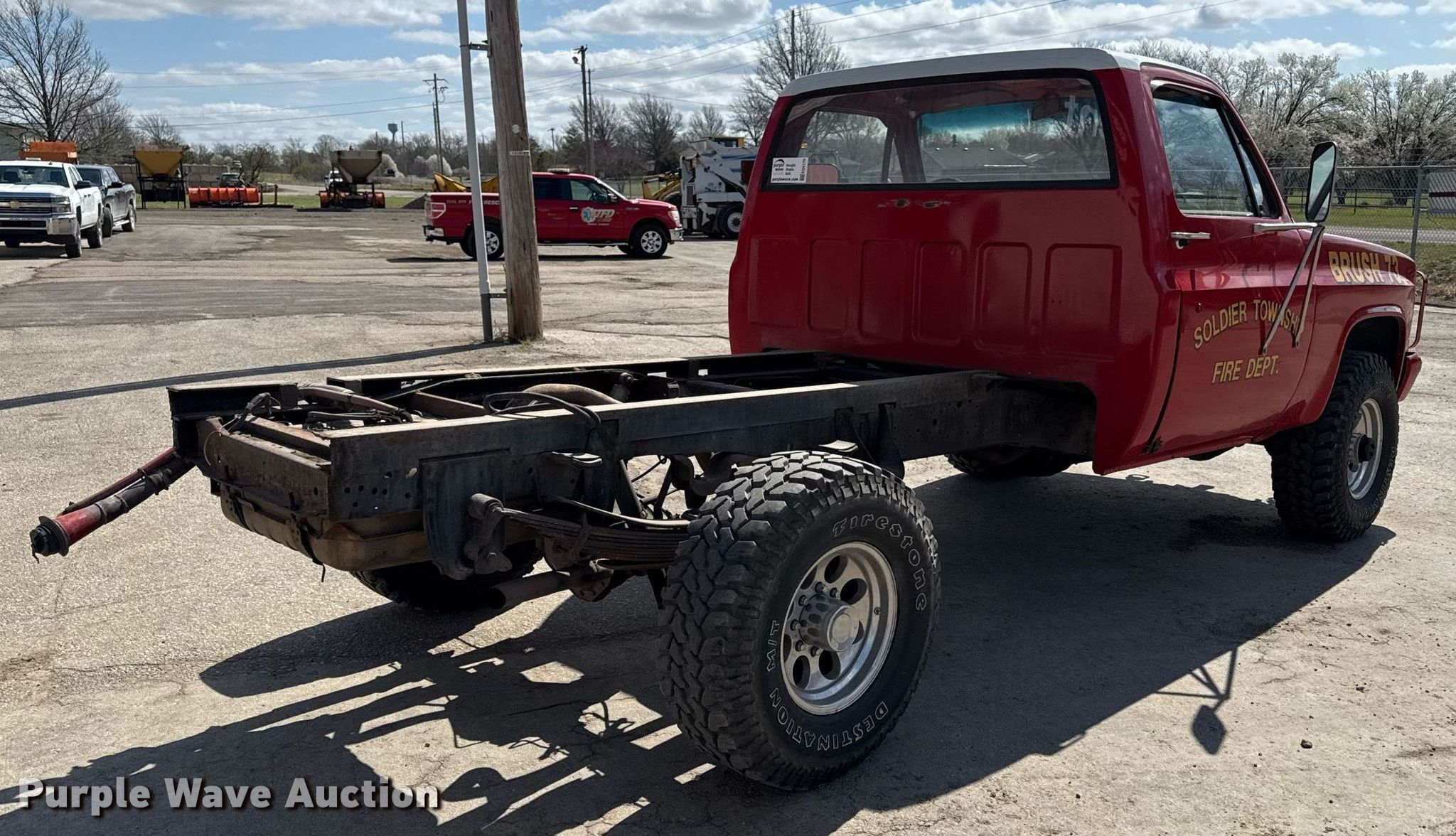 1985 Chevrolet K30 pickup truck cab and chassis in Topeka, KS | Item ...