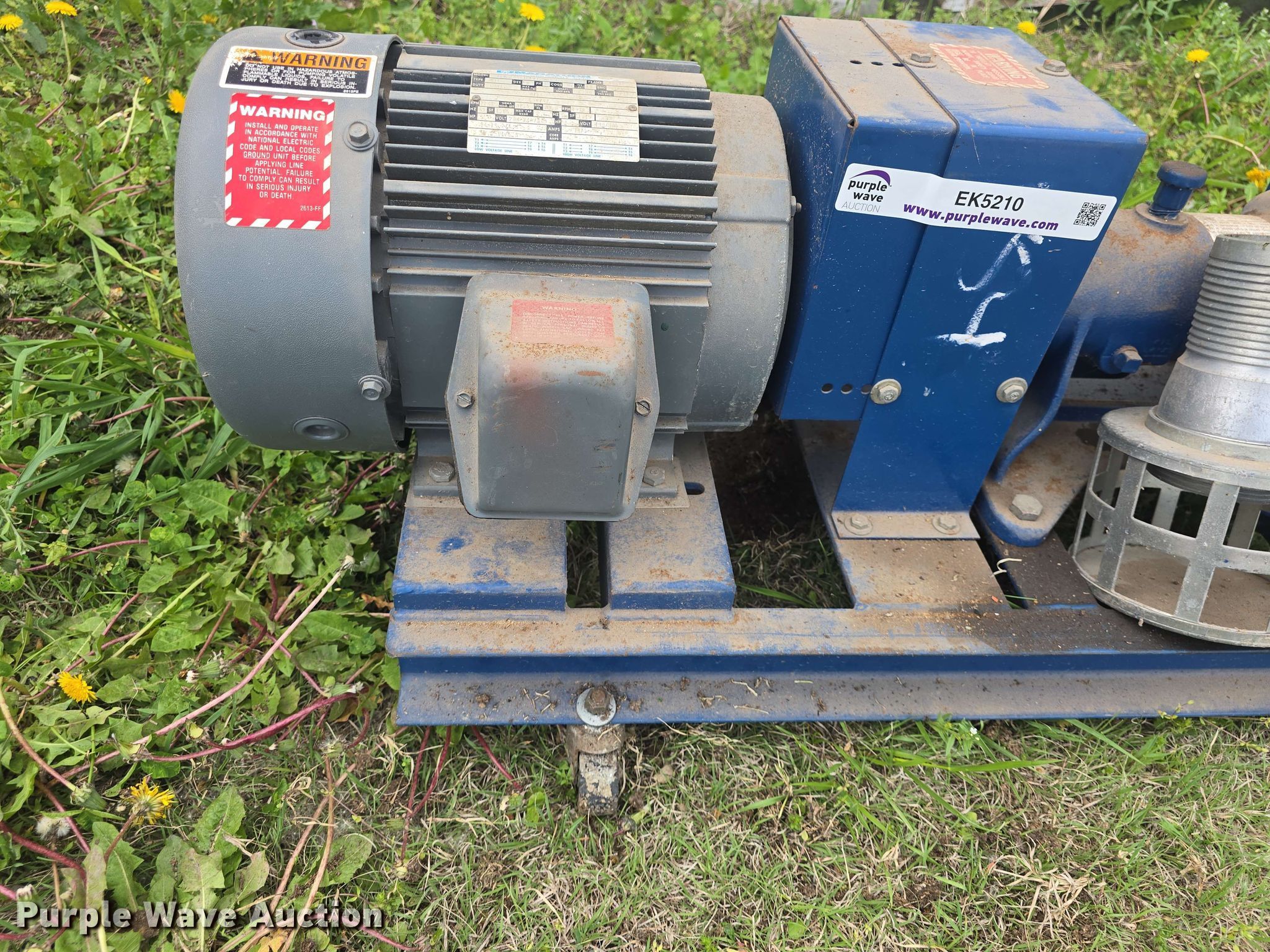 Gorman-Rupp 10 Series trash pump in Washington, KS | Item EK5210 for sale | Purple Wave