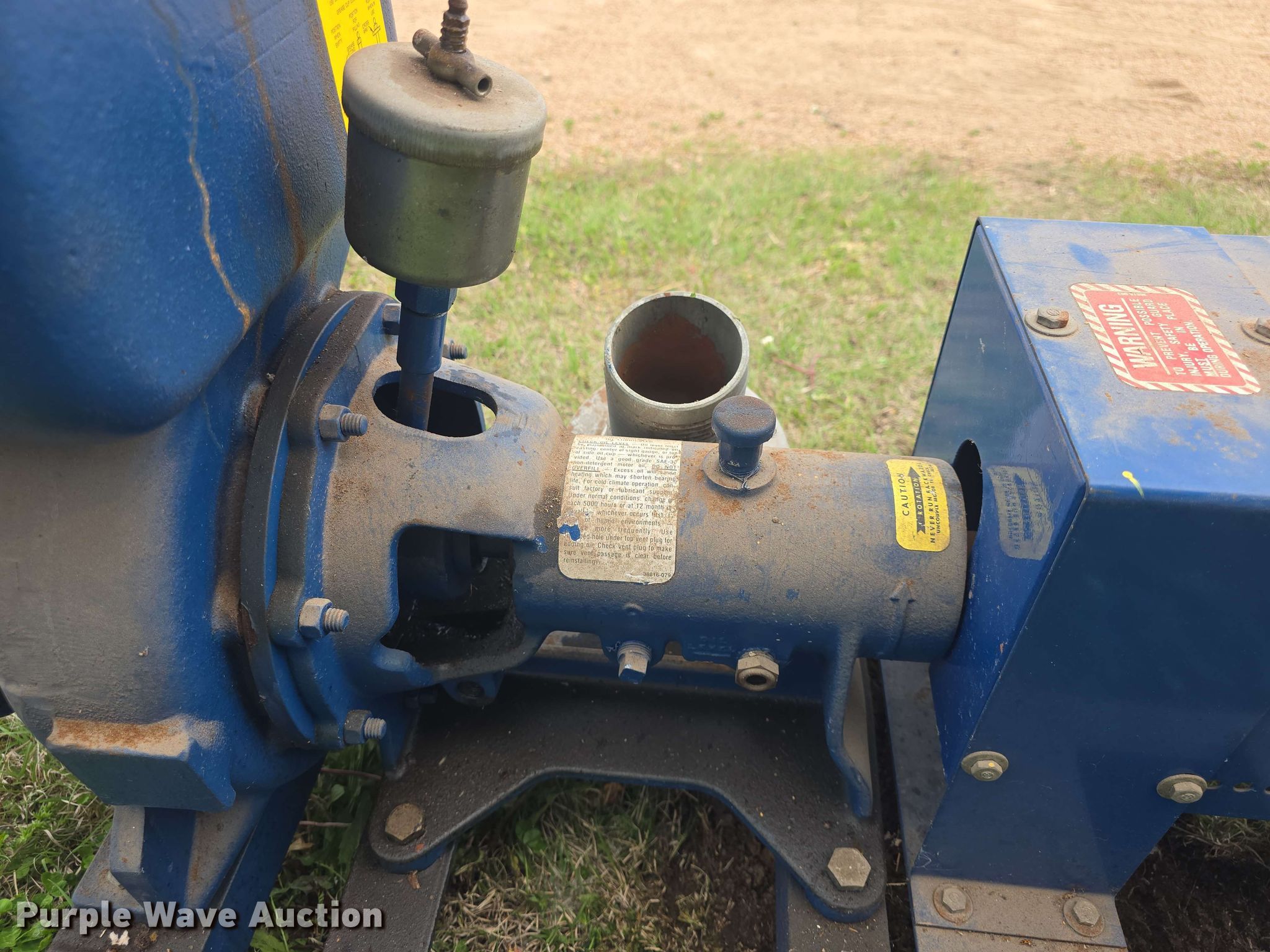 Gorman-Rupp 10 Series trash pump in Washington, KS | Item EK5210 for sale | Purple Wave