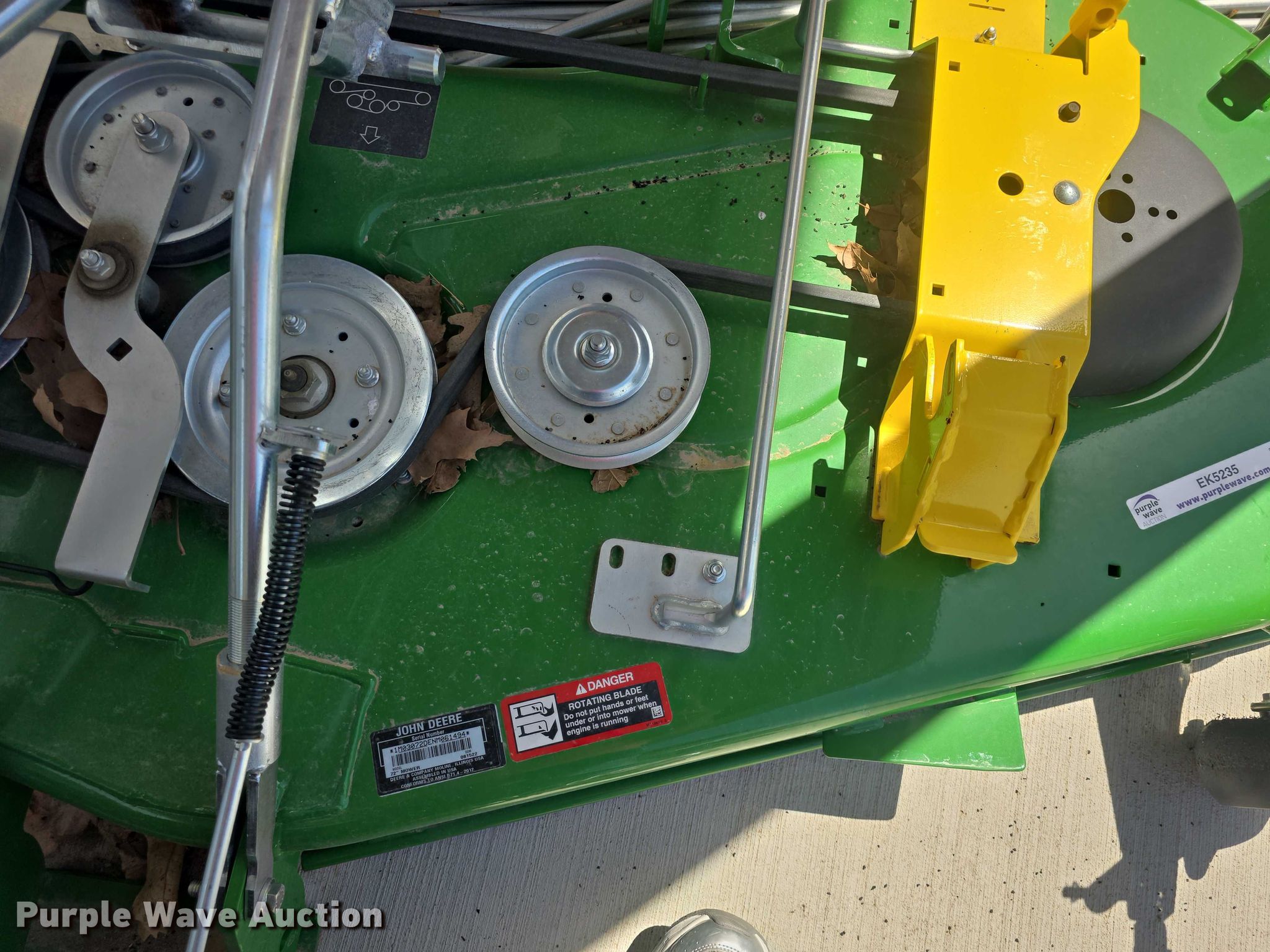 2022 John Deere AutoConnect 72D mower deck in Shawnee, KS | Item EK5235 ...