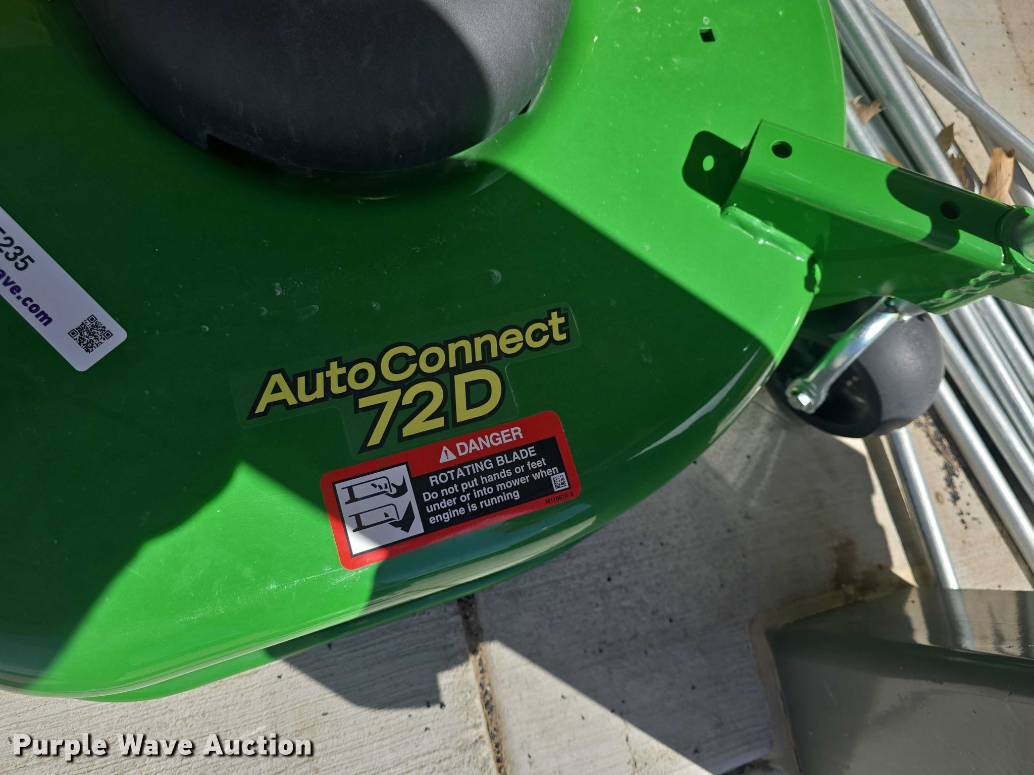 2022 John Deere AutoConnect 72D mower deck in Shawnee, KS | Item EK5235 ...