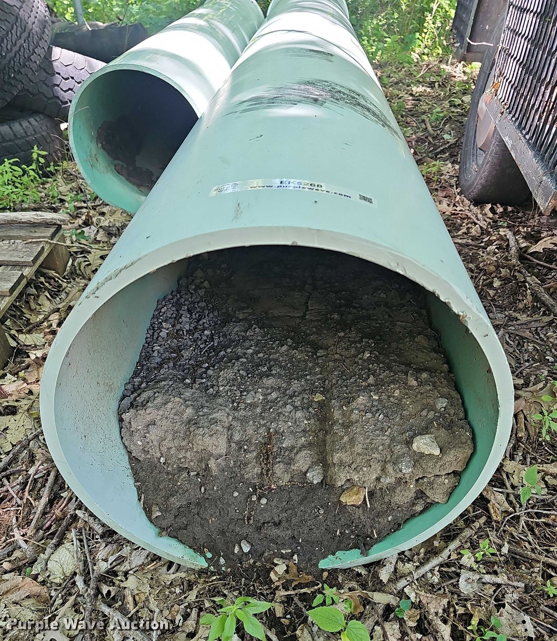 (3) PVC pipes in Emporia, KS | Item EK5268 sold | Purple Wave