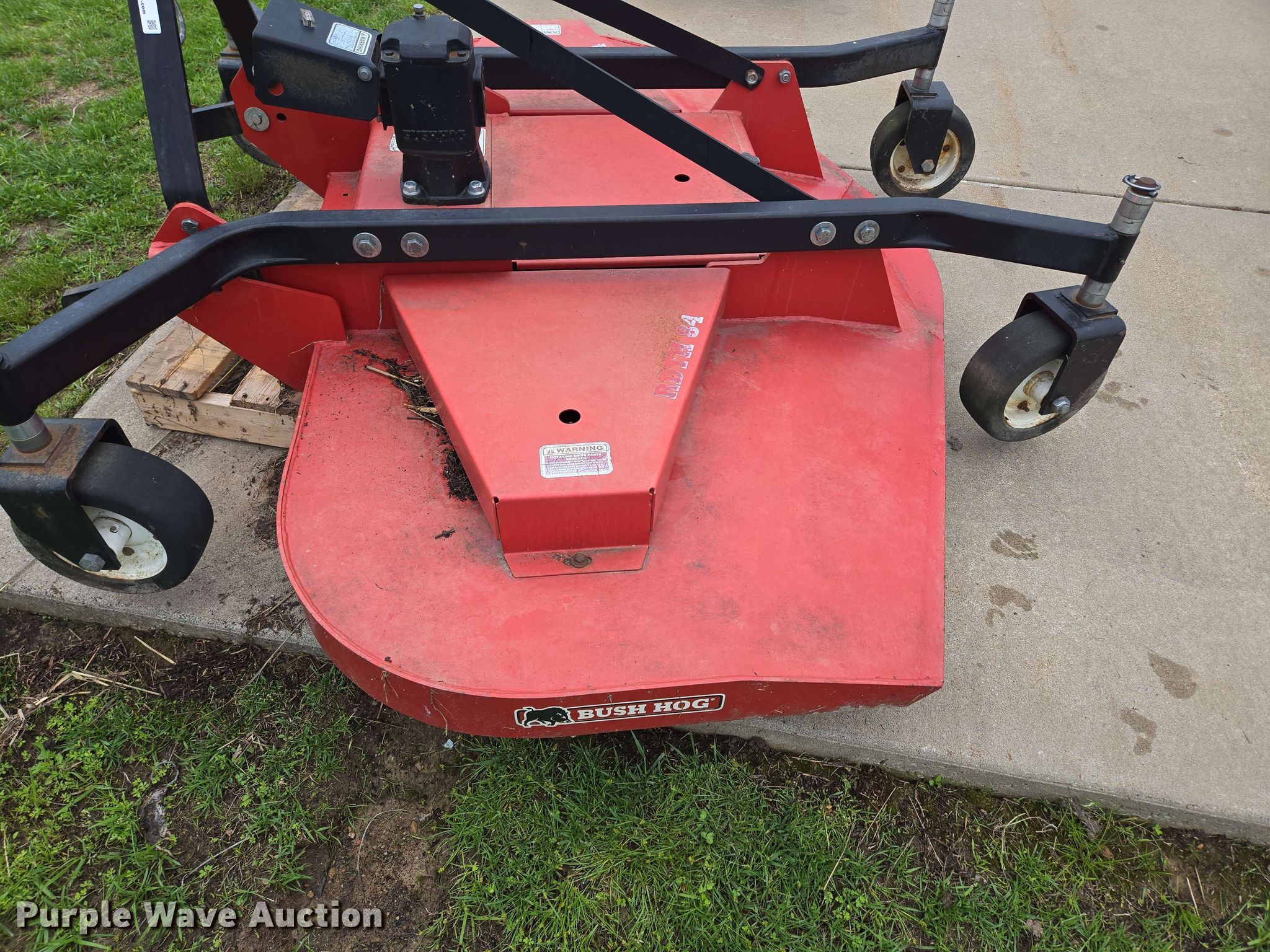 Bush Hog RDTH 84 finish mower in Pittsburg, KS | Item EN3706 sold ...