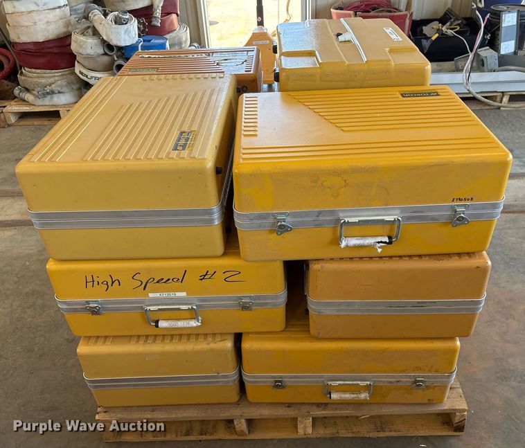 (12) Topcon cases in Forney, TX | Item EJ3760 sold | Purple Wave