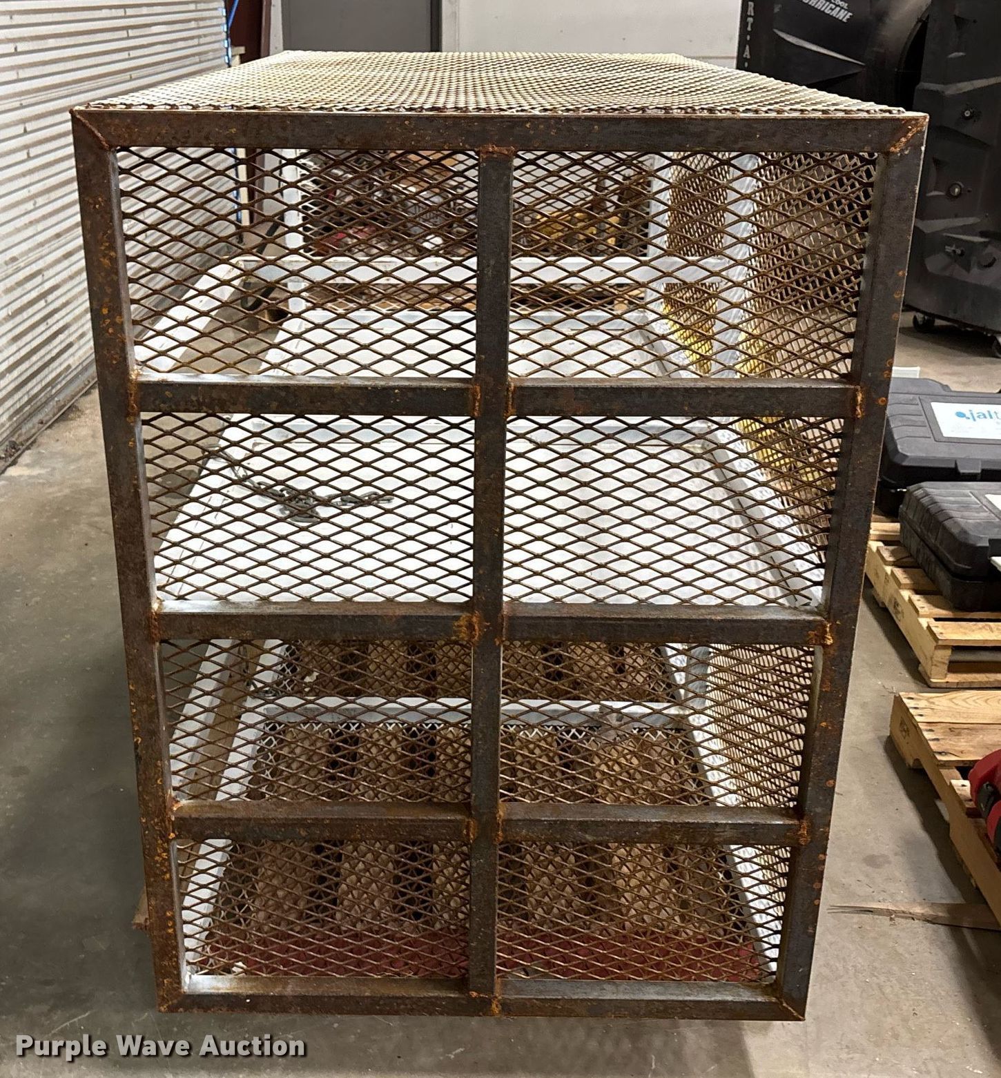 Torch bottle cage in Forney, TX | Item EE0084 for sale | Purple Wave