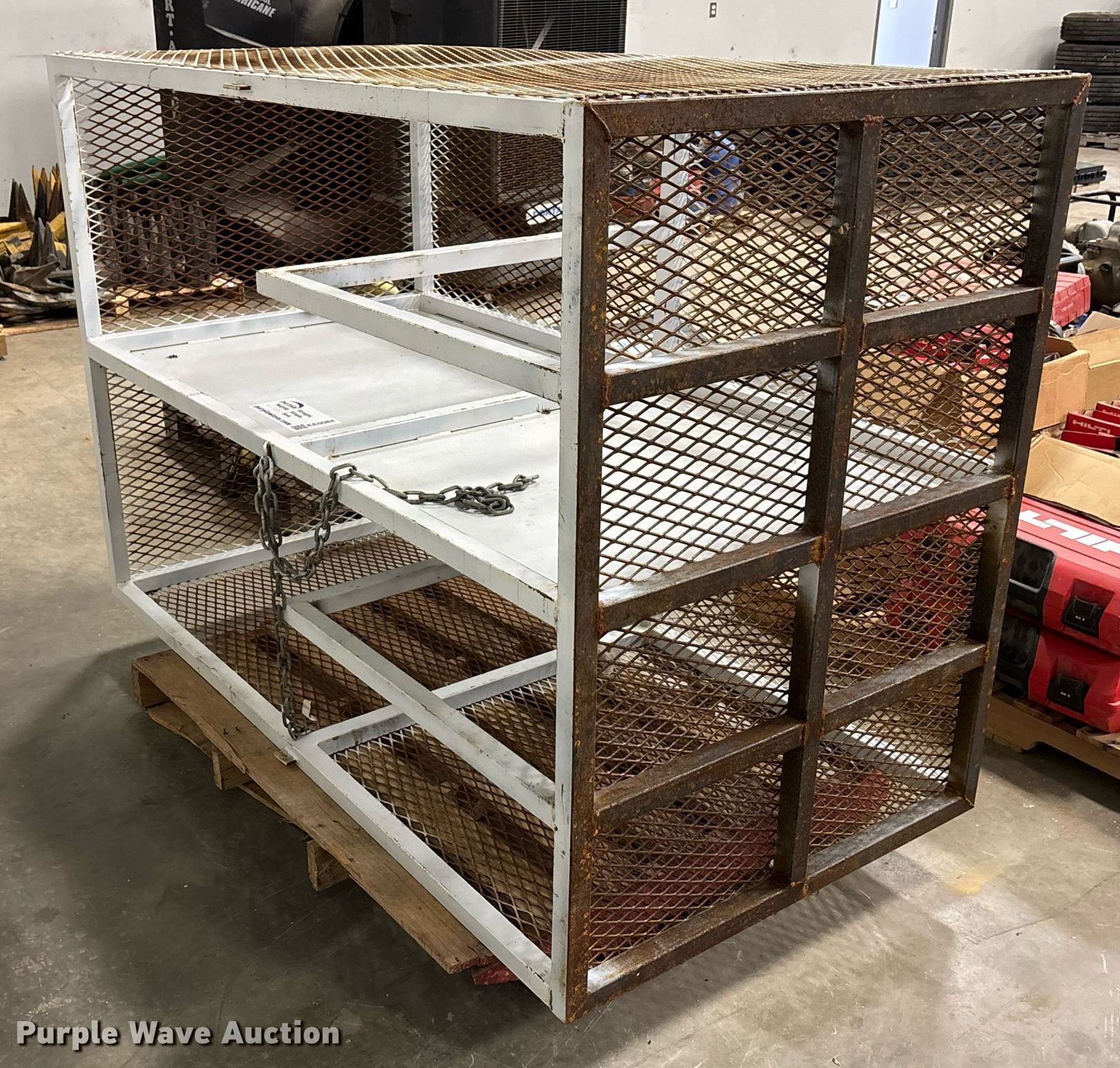 Torch bottle cage in Forney, TX | Item EE0084 for sale | Purple Wave