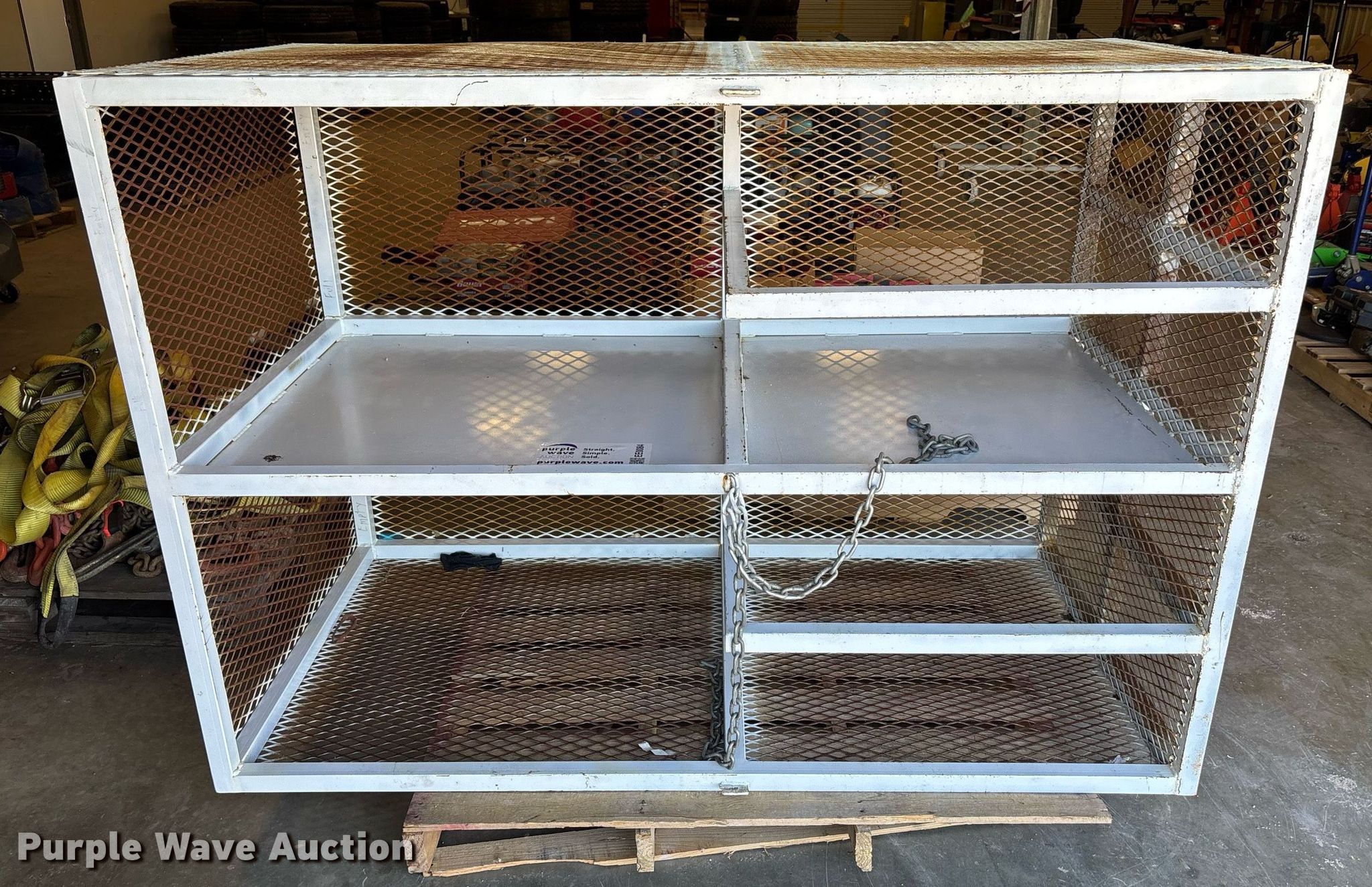 Torch bottle cage in Forney, TX | Item EE0084 for sale | Purple Wave