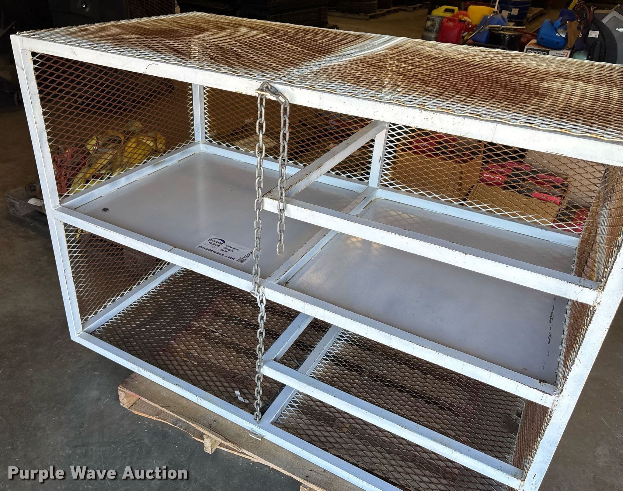 Torch bottle cage in Forney, TX | Item EE0084 for sale | Purple Wave