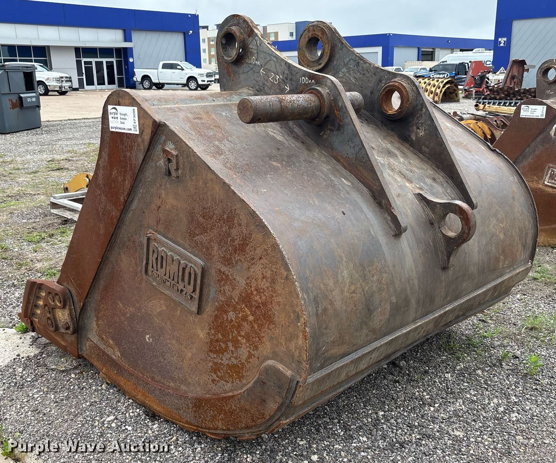 Rockland EH100 excavator bucket in Forney, TX | Item EF3099 sold ...