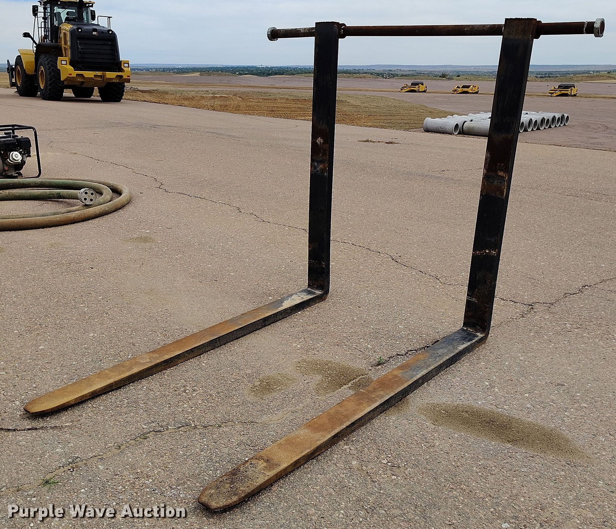 Shop built wheel loader forks in Fountain, CO | Item EH0319 sold ...