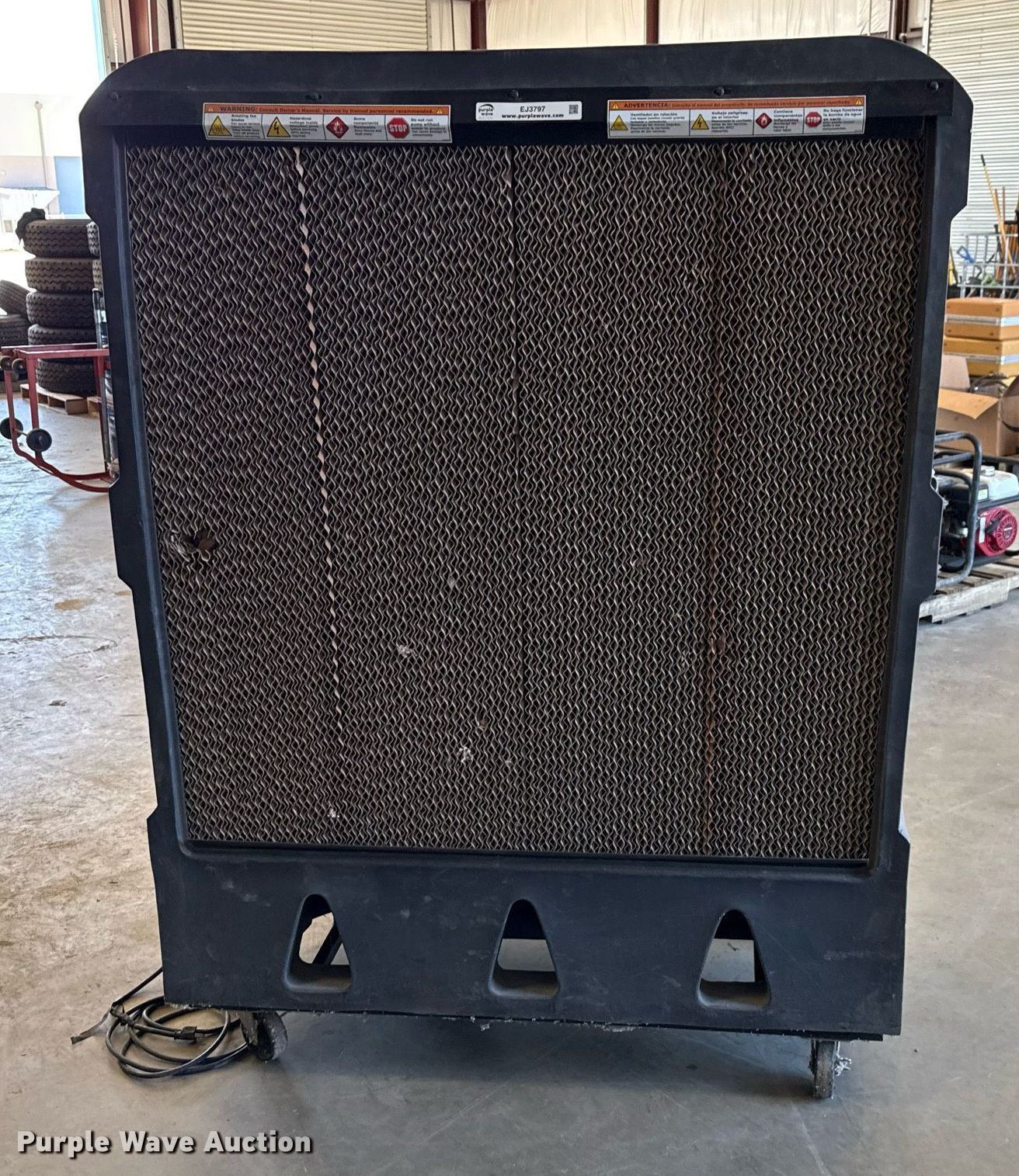 Port-A-Cool Cyclone 160 fan in Forney, TX | Item EJ3797 sold | Purple Wave