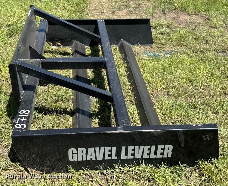 Skid steer land leveler in Yates Center, KS | Item DU9072 sold | Purple ...