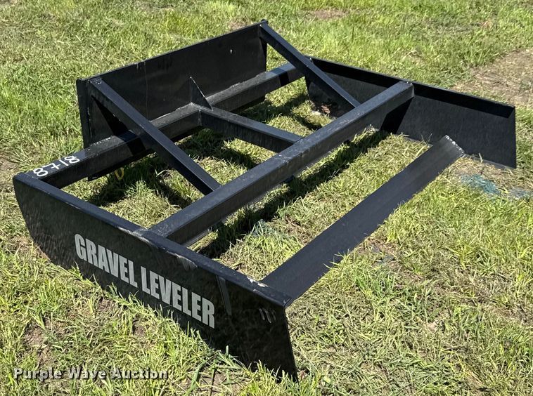 Skid steer land leveler in Yates Center, KS | Item DU9072 sold | Purple ...