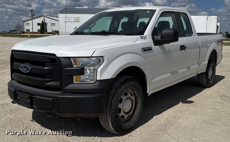 2017 Ford F150 XL SuperCab pickup truck in Alden, IA | Item DV2635 sold ...