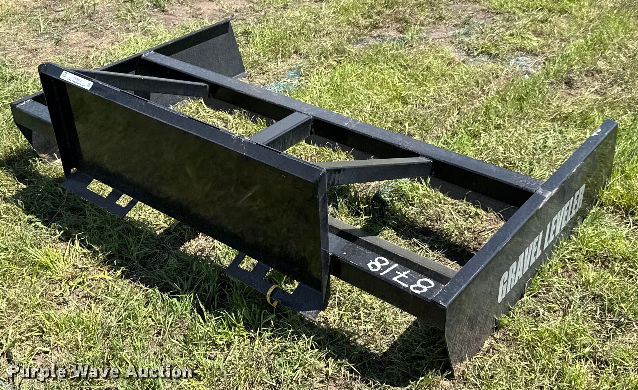 Skid steer land leveler in Yates Center, KS | Item DU9072 sold | Purple ...