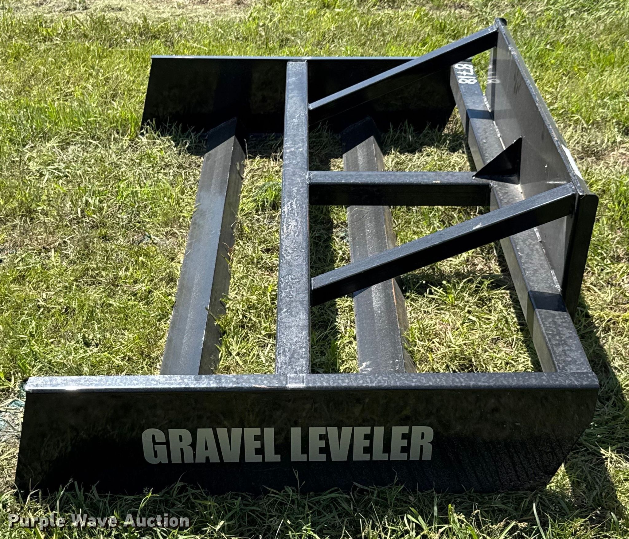 Skid steer land leveler in Yates Center, KS | Item DU9072 sold | Purple ...