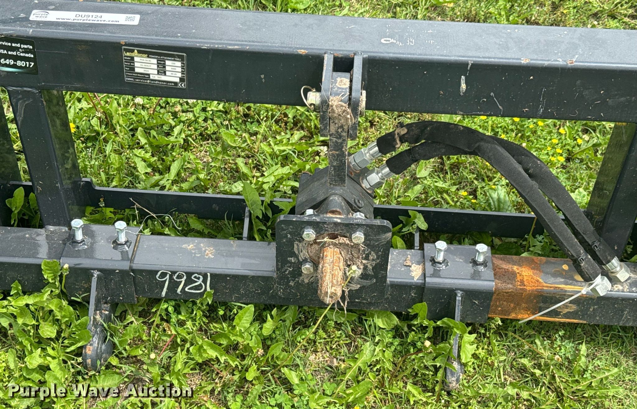 (2) 2024 LandHonor PHA-16-2C three point adapters in Fredonia, KS ...