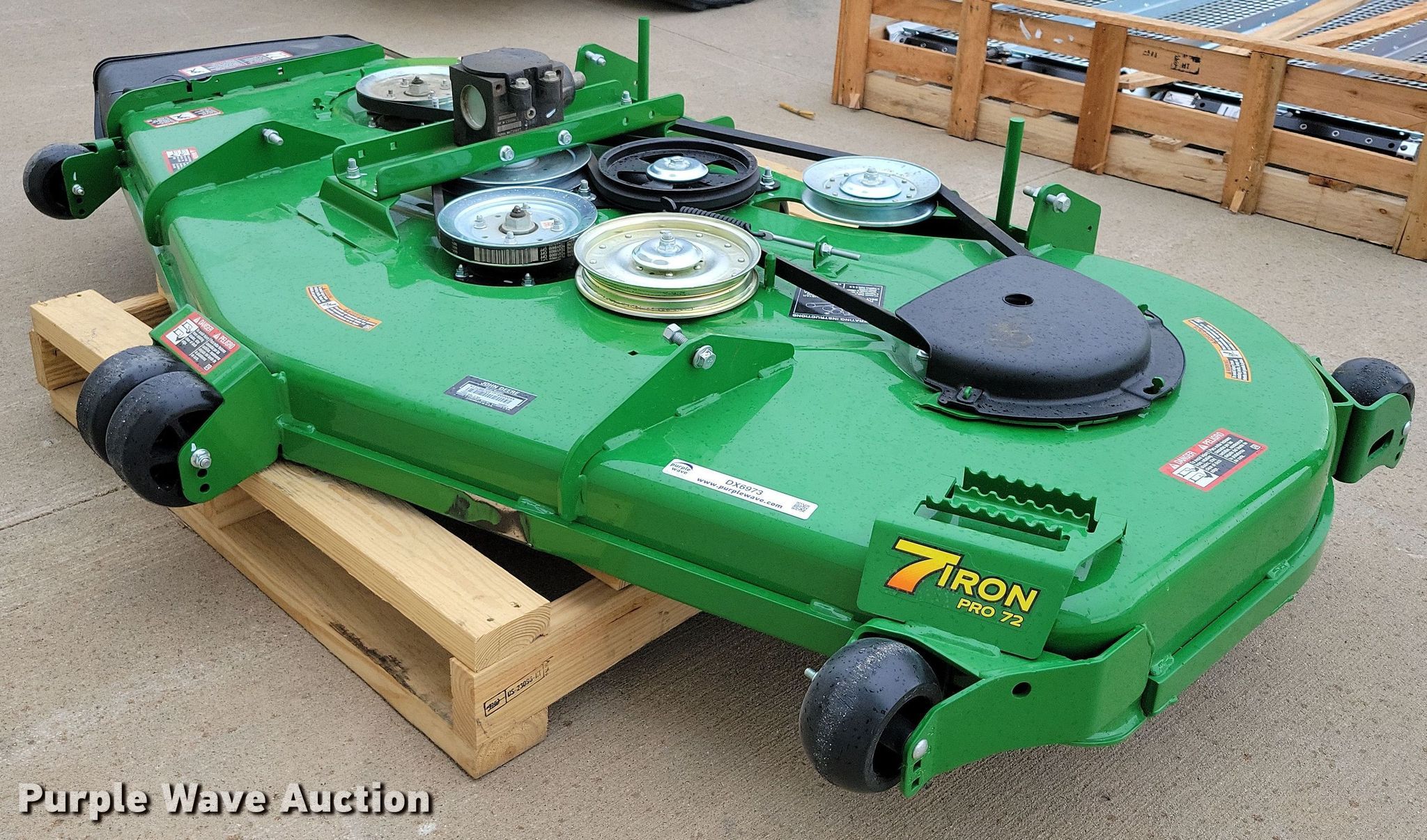 2021 John Deere 7 Iron Pro 72 mower deck in Pender, NE | Item DX6973 sold | Purple Wave