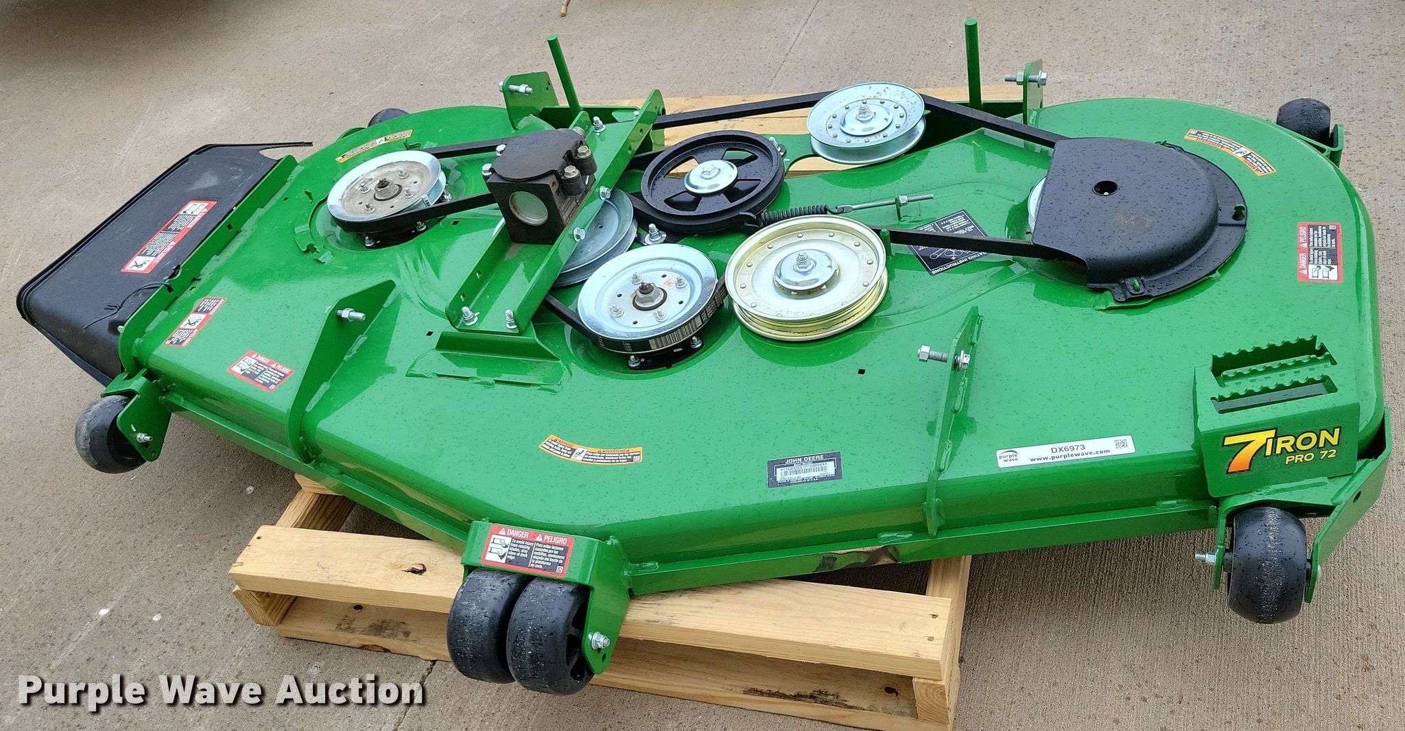 2021 John Deere 7 Iron Pro 72 mower deck in Pender, NE | Item DX6973 sold | Purple Wave