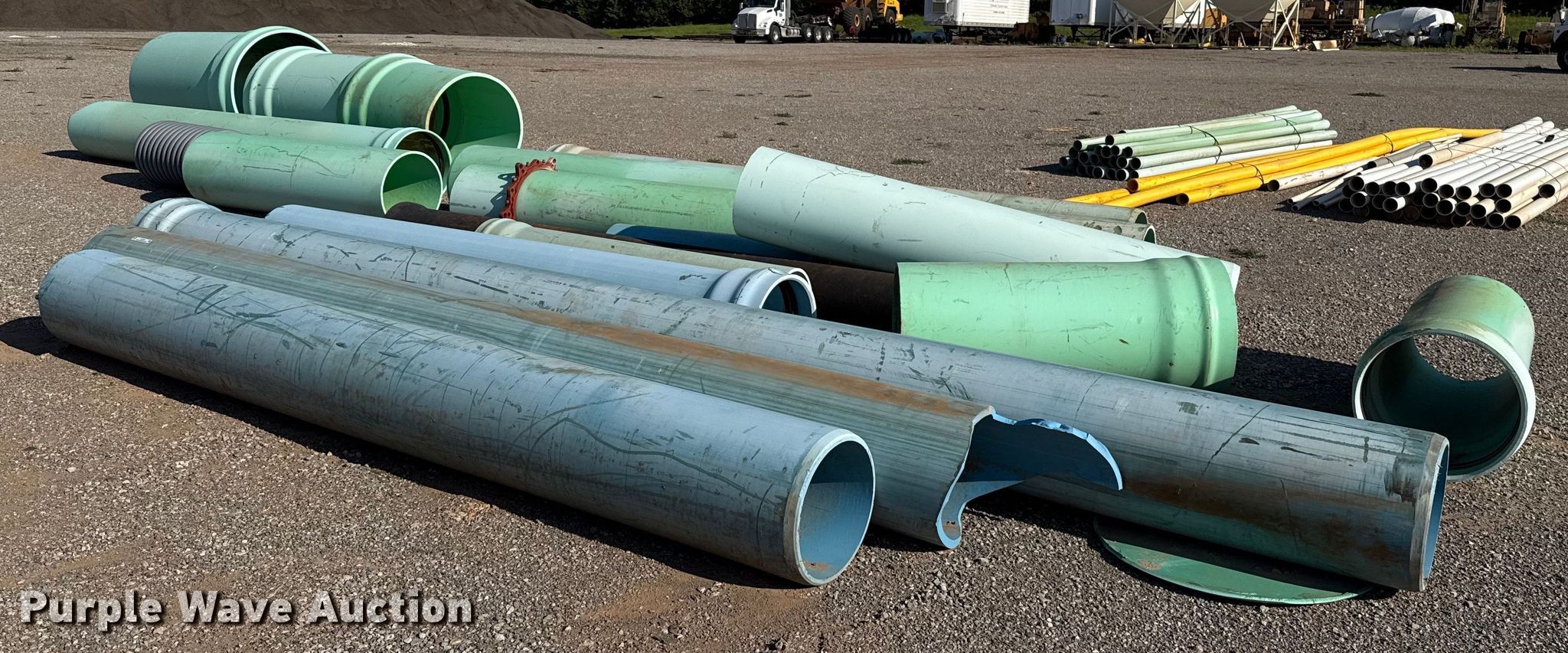 (13) pieces of sewer pipe in Edmond, OK | Item EJ8792 sold | Purple Wave