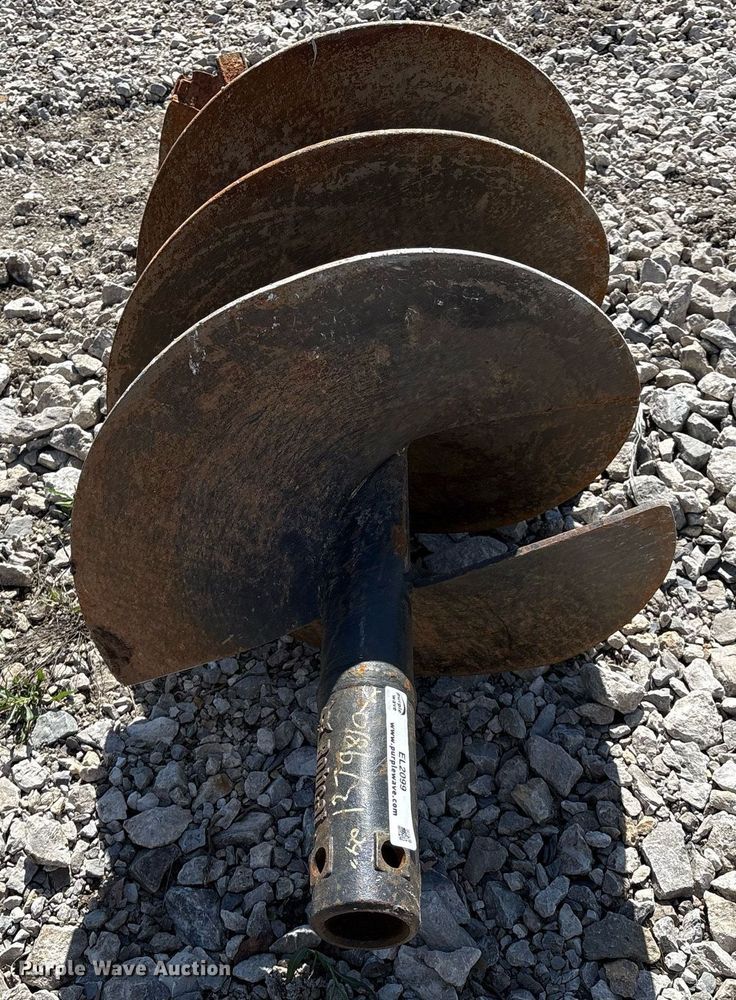 Bobcat skid steer auger bit in Tulsa, OK | Item EL2099 sold | Purple Wave
