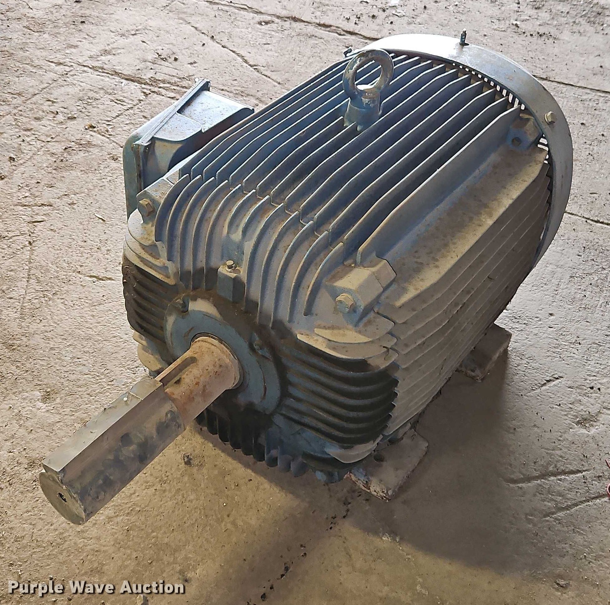 Weg W21 Severe Duty electric motor in Kansas City, MO | Item EB8074 sold | Purple Wave