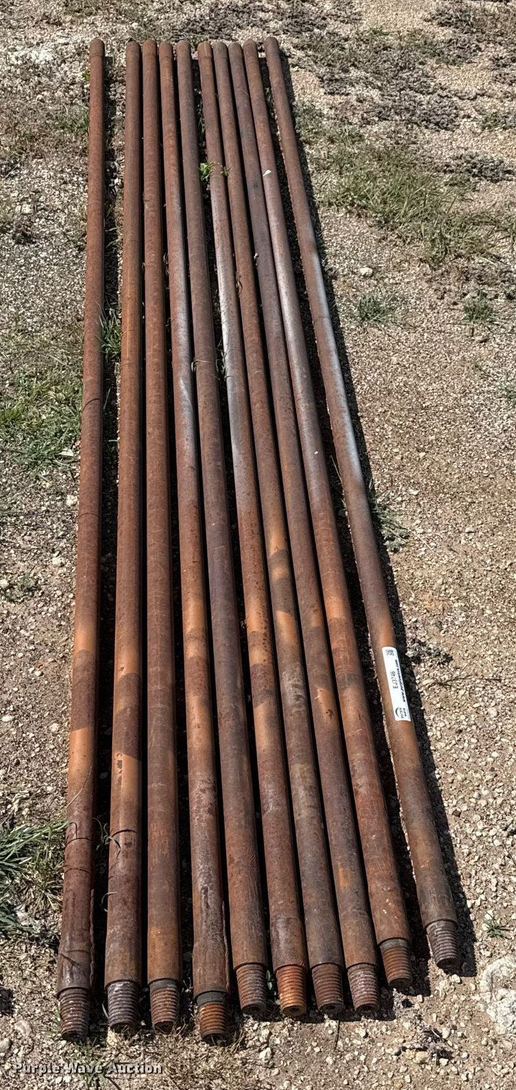 (10) drill stems in Weatherford, TX | Item EJ3746 for sale | Purple Wave