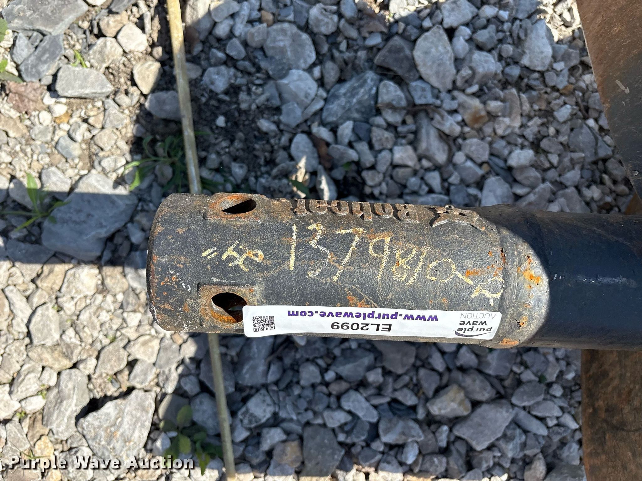 Bobcat skid steer auger bit in Tulsa, OK | Item EL2099 sold | Purple Wave