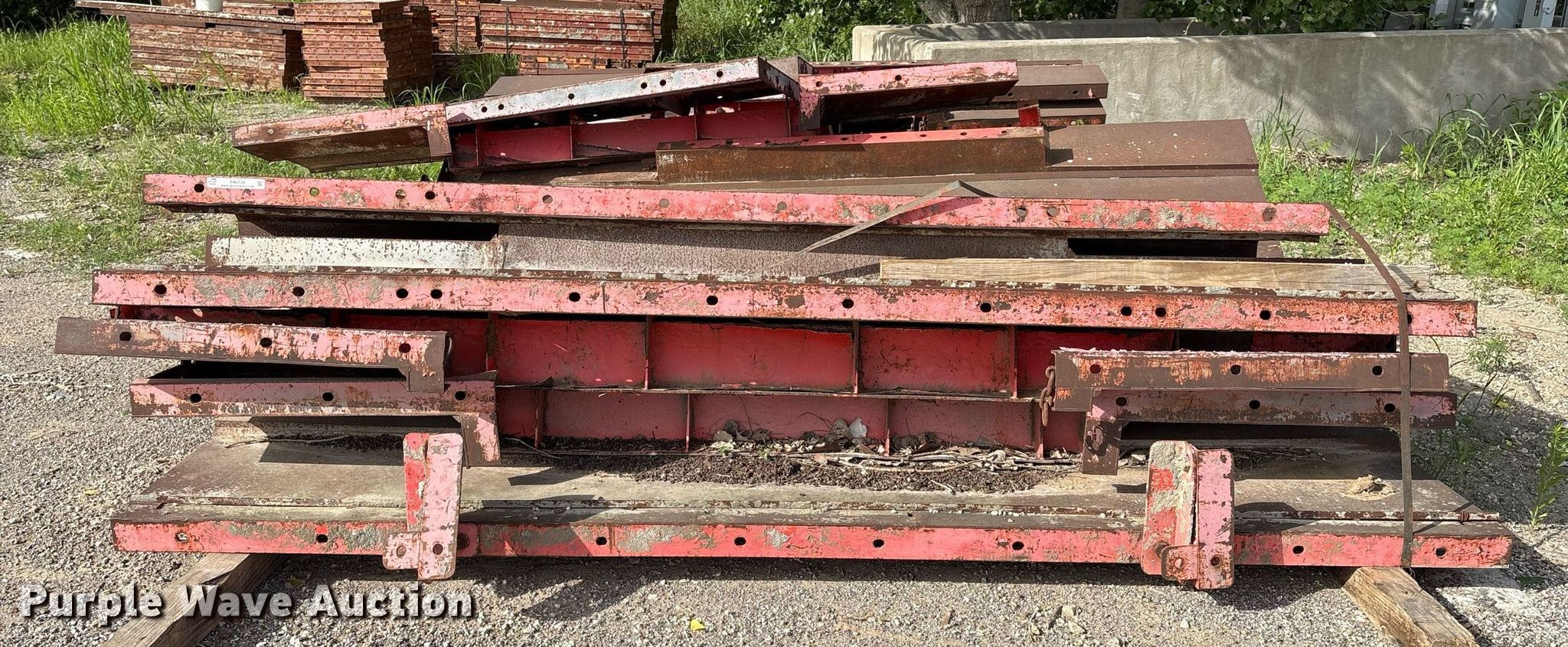 (15) concrete forms in Owasso, OK | Item EM2534 sold | Purple Wave