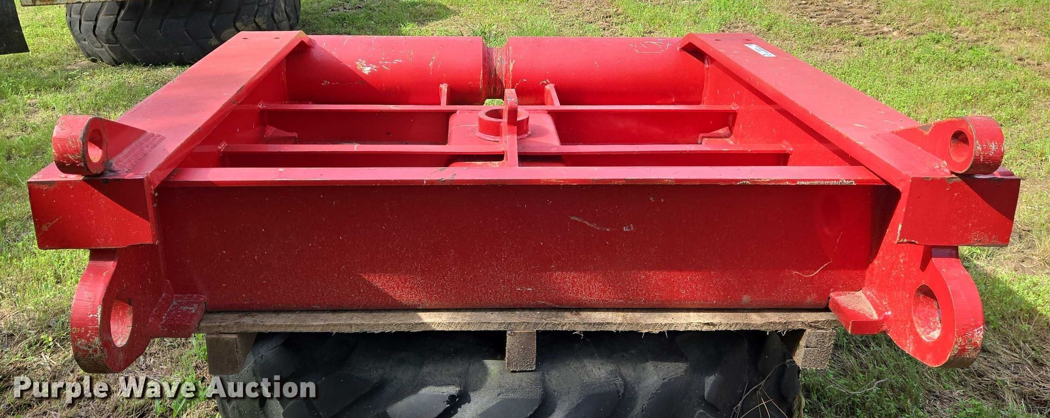 Lowboy trailer neck extension in Coweta, OK | Item EO0814 sold | Purple ...