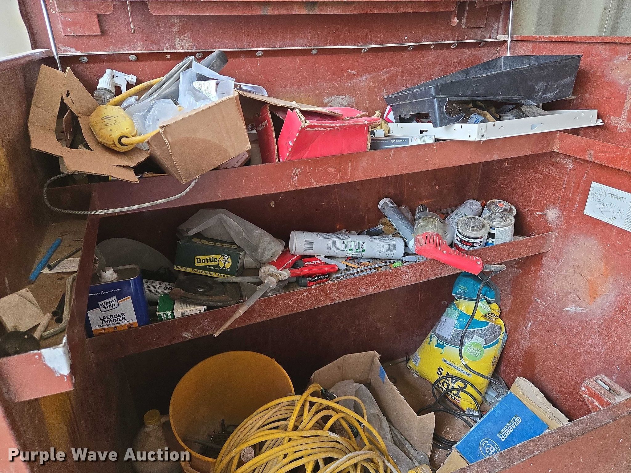 Job box in Humboldt, KS | Item EO0894 for sale | Purple Wave