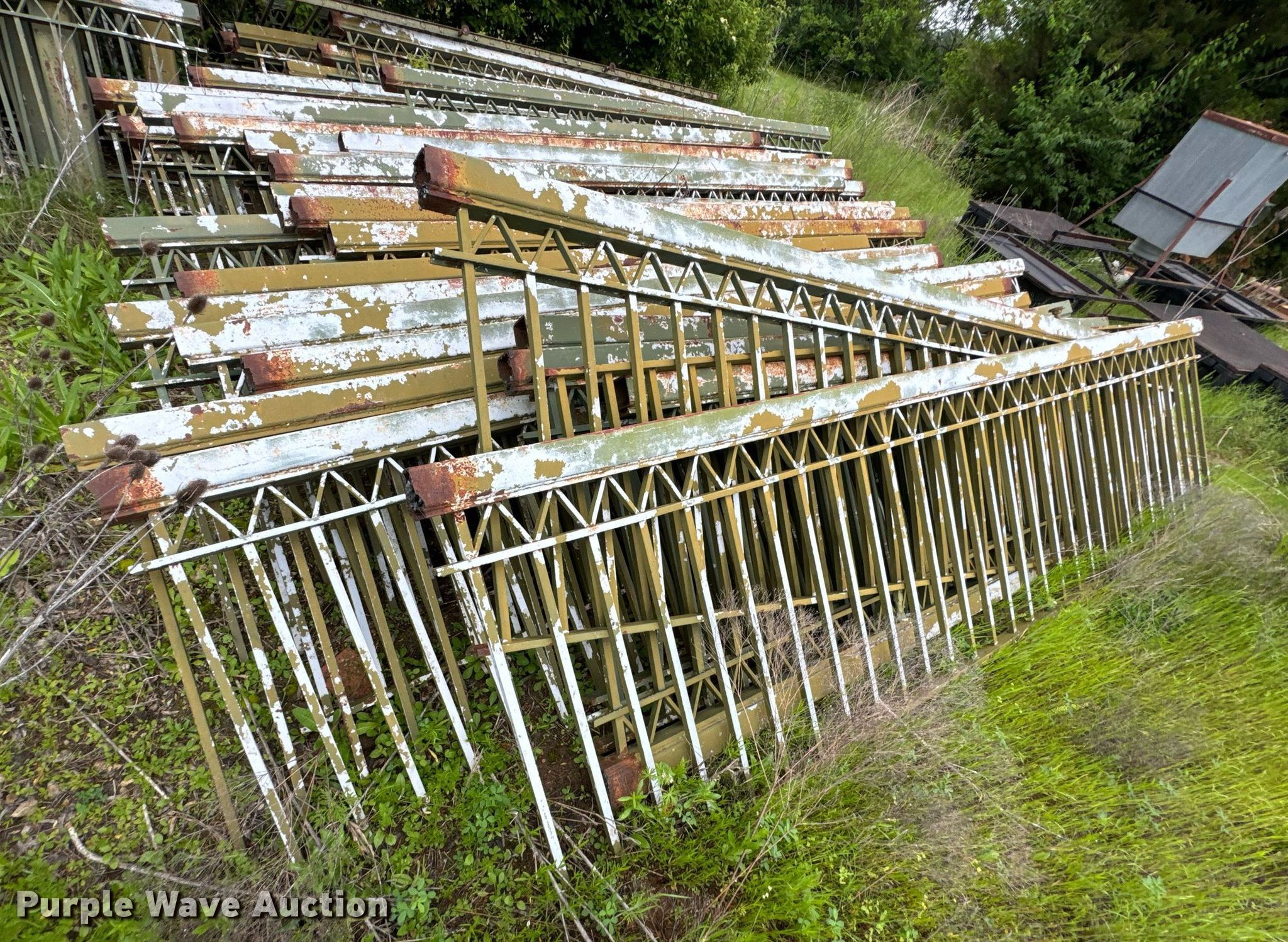 Approximately 90 sections of bridge handrailing in Chanute, KS | Item ...