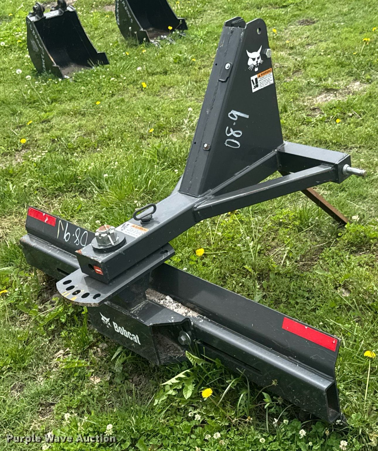 Bobcat Angle Blade 60 backfill blade in Fredonia, KS | Item DU9125 for ...