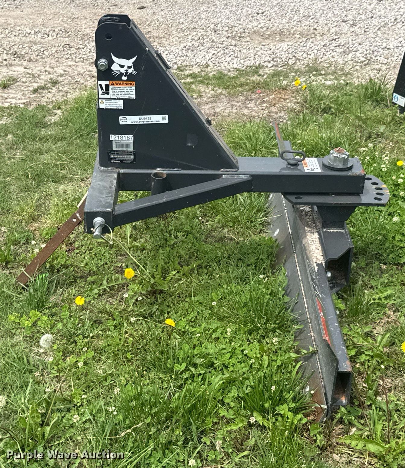 Bobcat Angle Blade 60 backfill blade in Fredonia, KS | Item DU9125 for ...