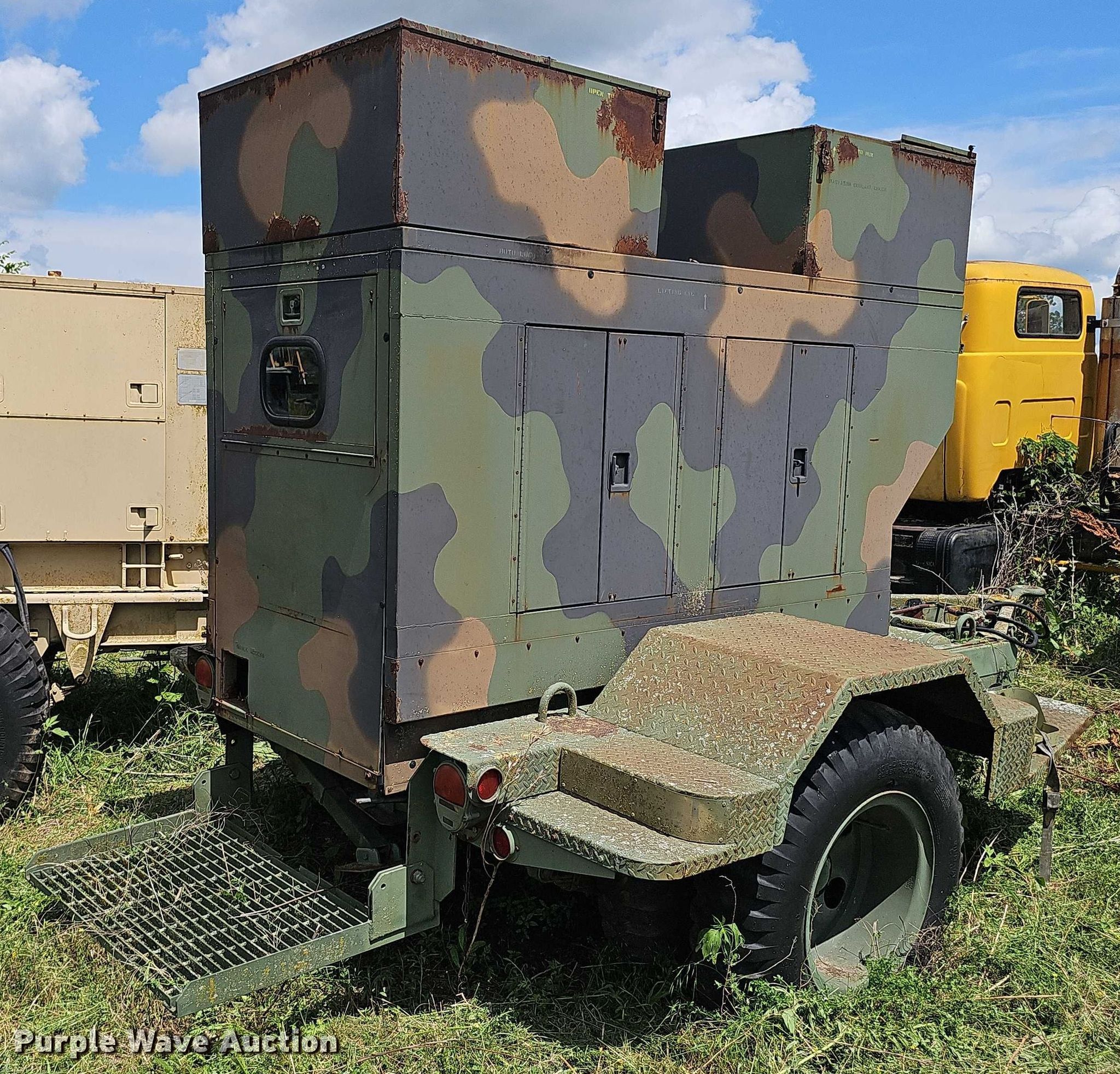 1986 John R. Hollingsworth Co. MEP-004A generator in Whiting, KS | Item ...