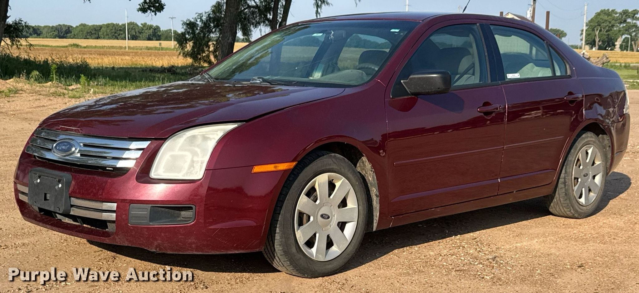 2007 Ford Fusion in Cunningham, KS | Item DY0187 sold | Purple Wave