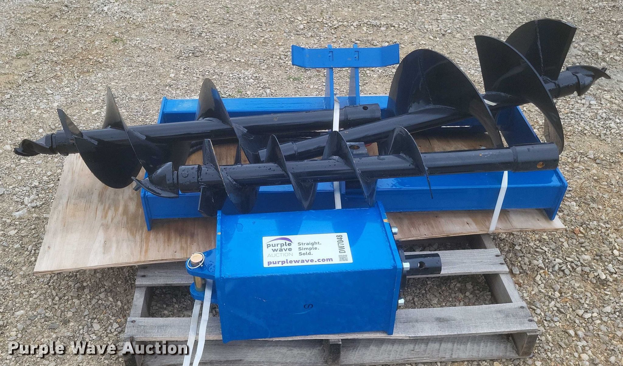 GIYI skid steer auger in Perryville, MO | Item DW7048 sold | Purple Wave
