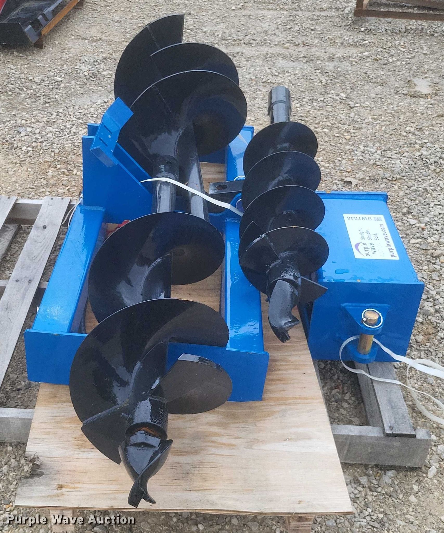 GIYI skid steer auger in Perryville, MO | Item DW7048 sold | Purple Wave