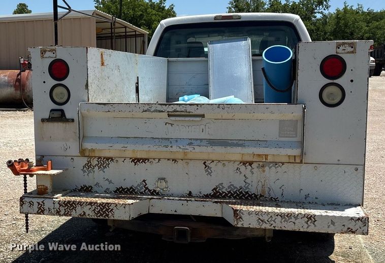 2013 Ford F350 Super Duty SuperCab utility bed pickup truck in ...