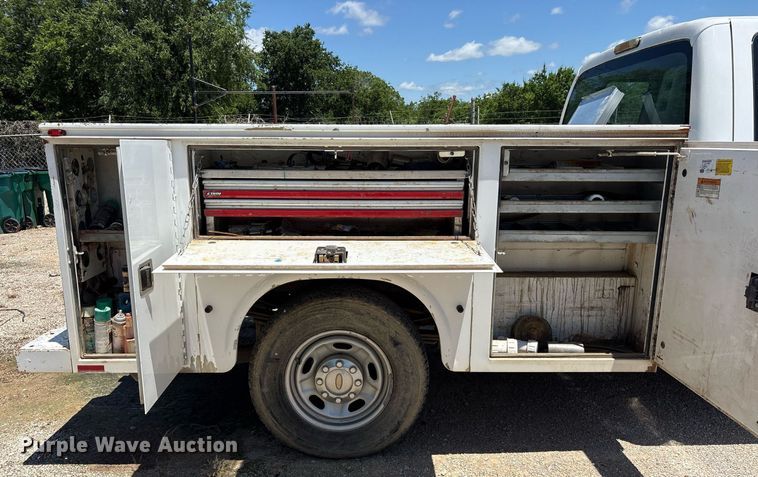 2013 Ford F350 Super Duty SuperCab utility bed pickup truck in ...