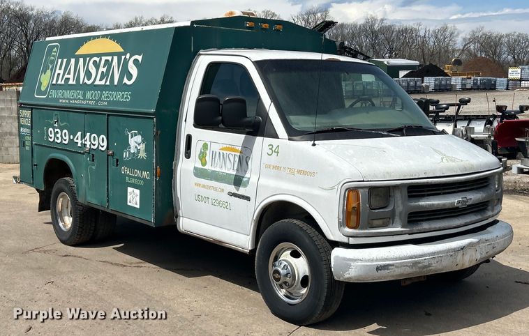 1999 Chevrolet Express G3500 utility van in O'Fallon, MO | Item EK2879 ...
