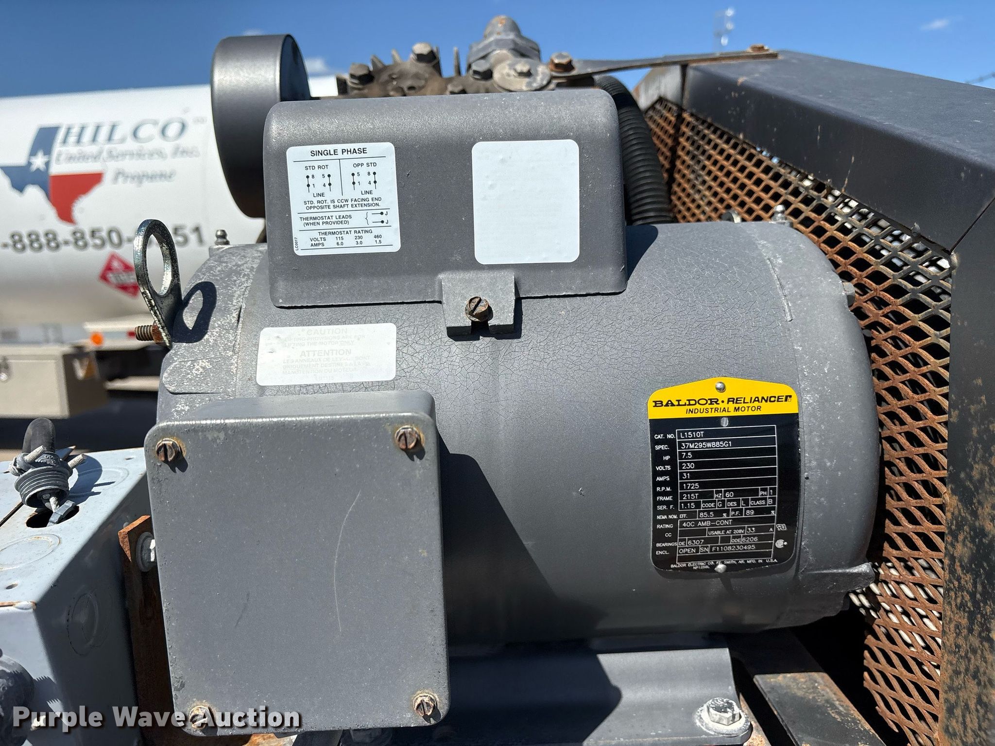 2002 NAPA 7.5HP 2 stage air compressor in Itasca, TX | Item DY0651 for ...