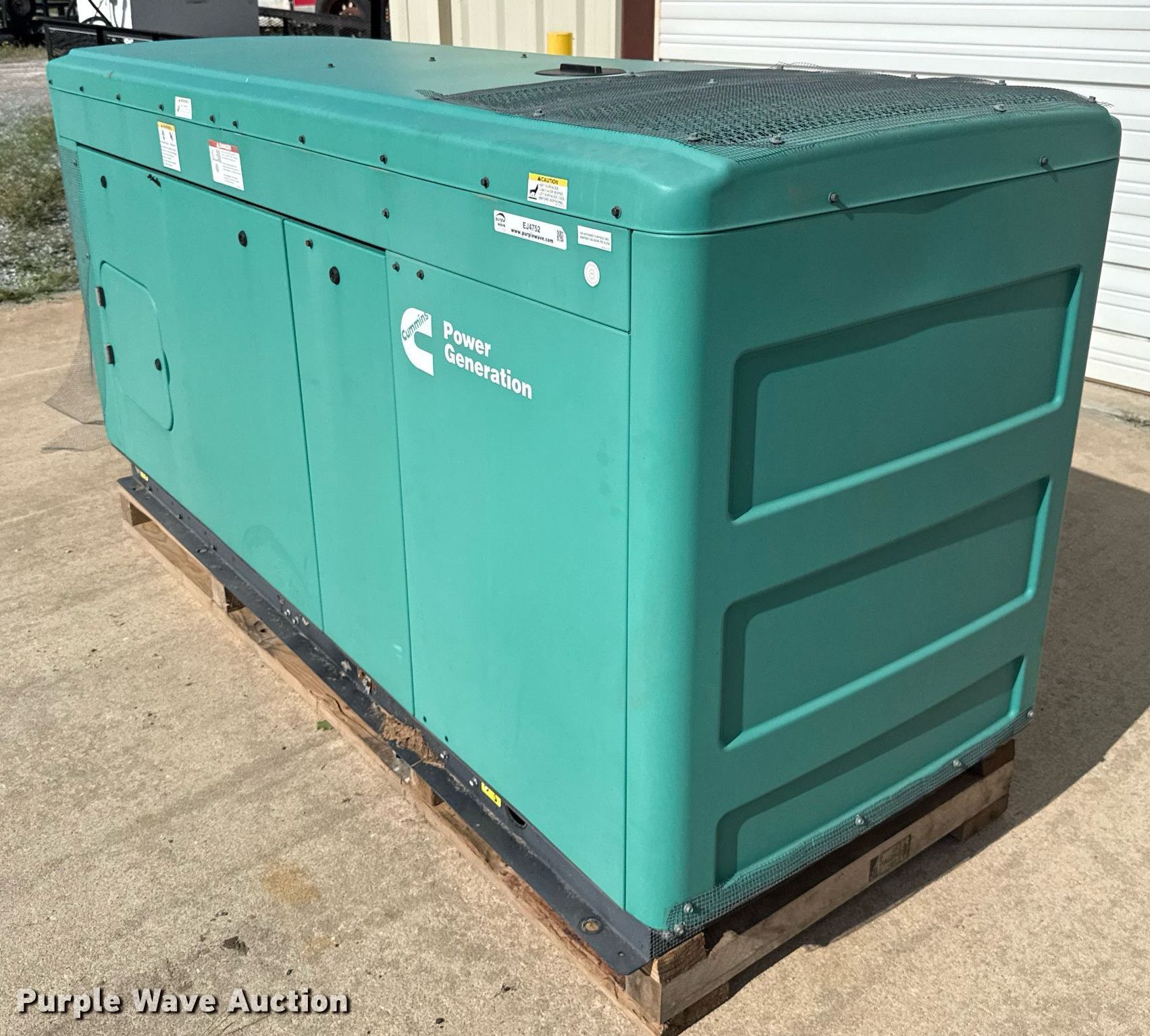 2014 Cummins GG02-1409940 generator in Kingfisher, OK | Item EJ4752 ...