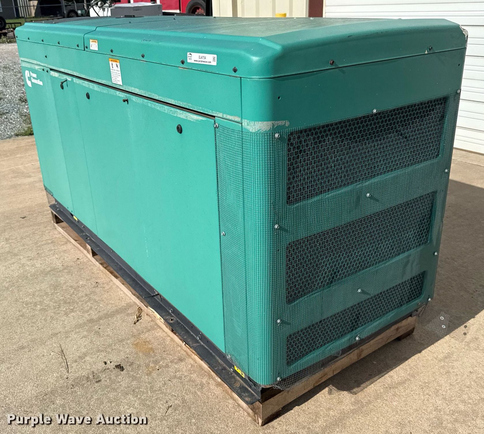2014 Cummins GG02-1406436 generator in Kingfisher, OK | Item EJ4754 ...