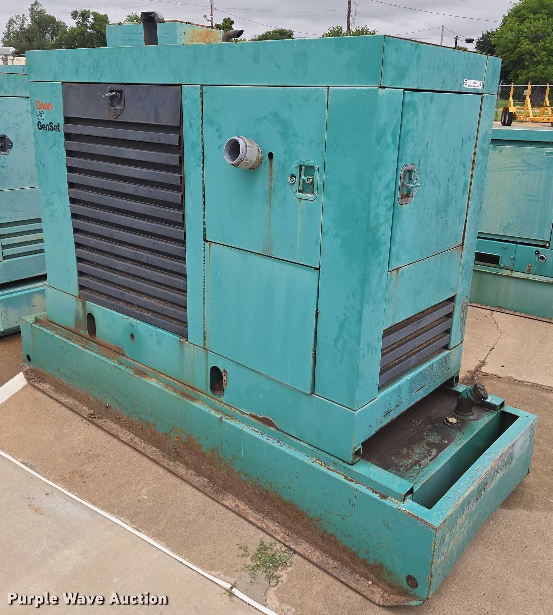Onan 50 generator in Kingfisher, OK | Item EN8096 for sale | Purple Wave