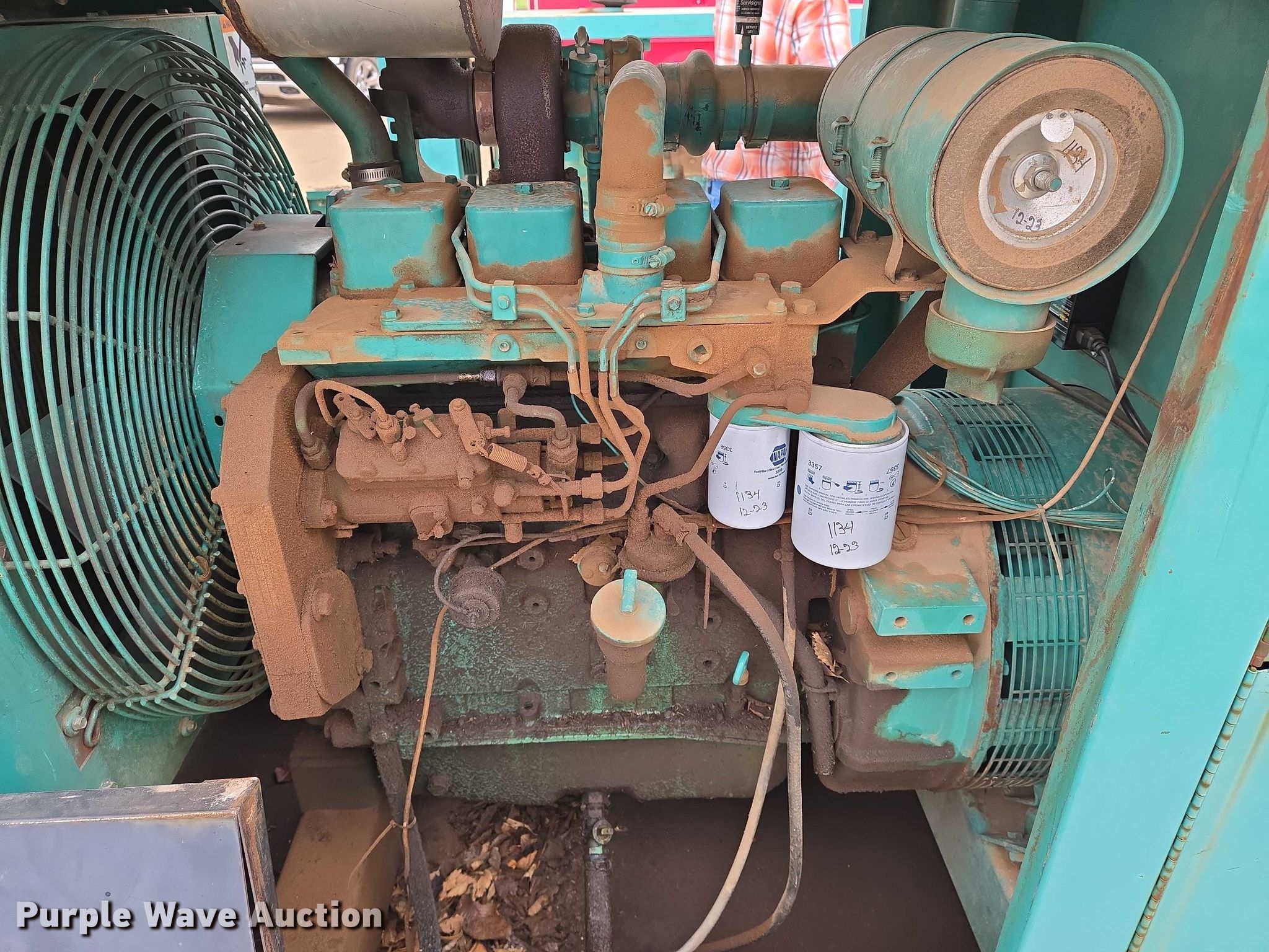Onan 50 generator in Kingfisher, OK | Item EN8096 sold | Purple Wave