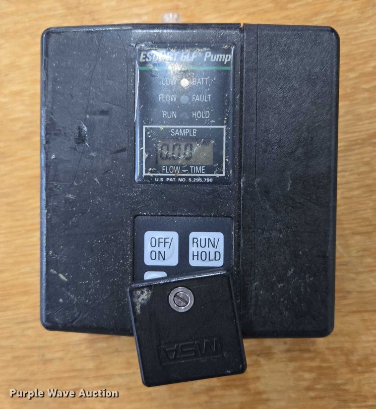 Escort ELF Pump Air testing equipment in Brookings, SD | Item ER5400 ...