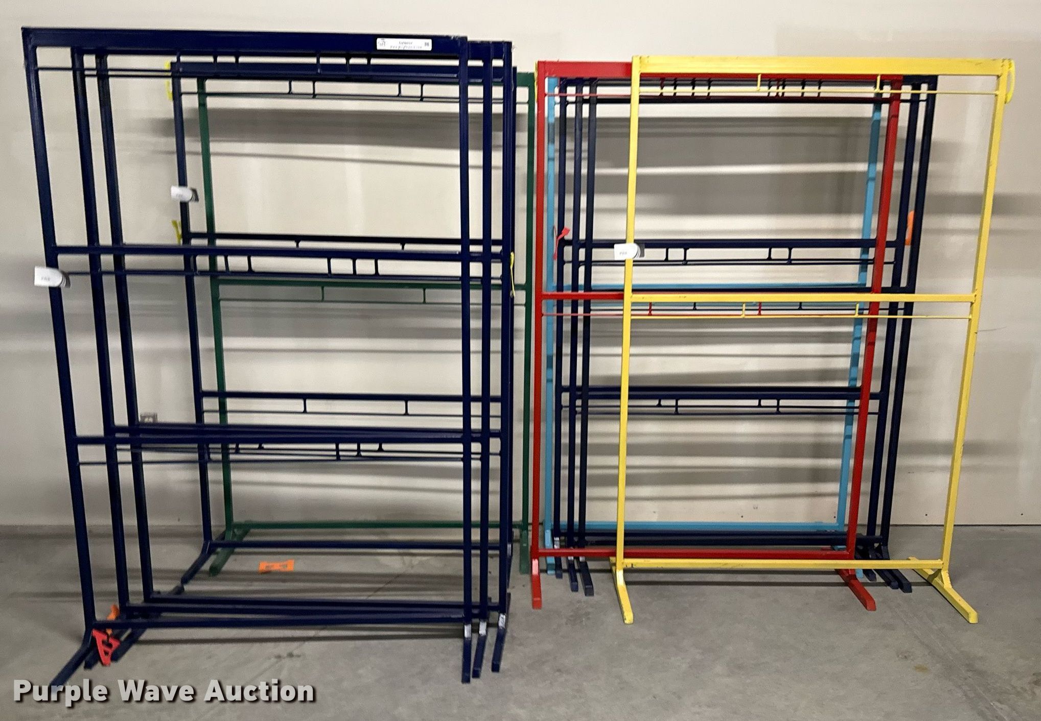 (11) Storage racks in Dodge City, KS | Item DZ8607 sold | Purple Wave