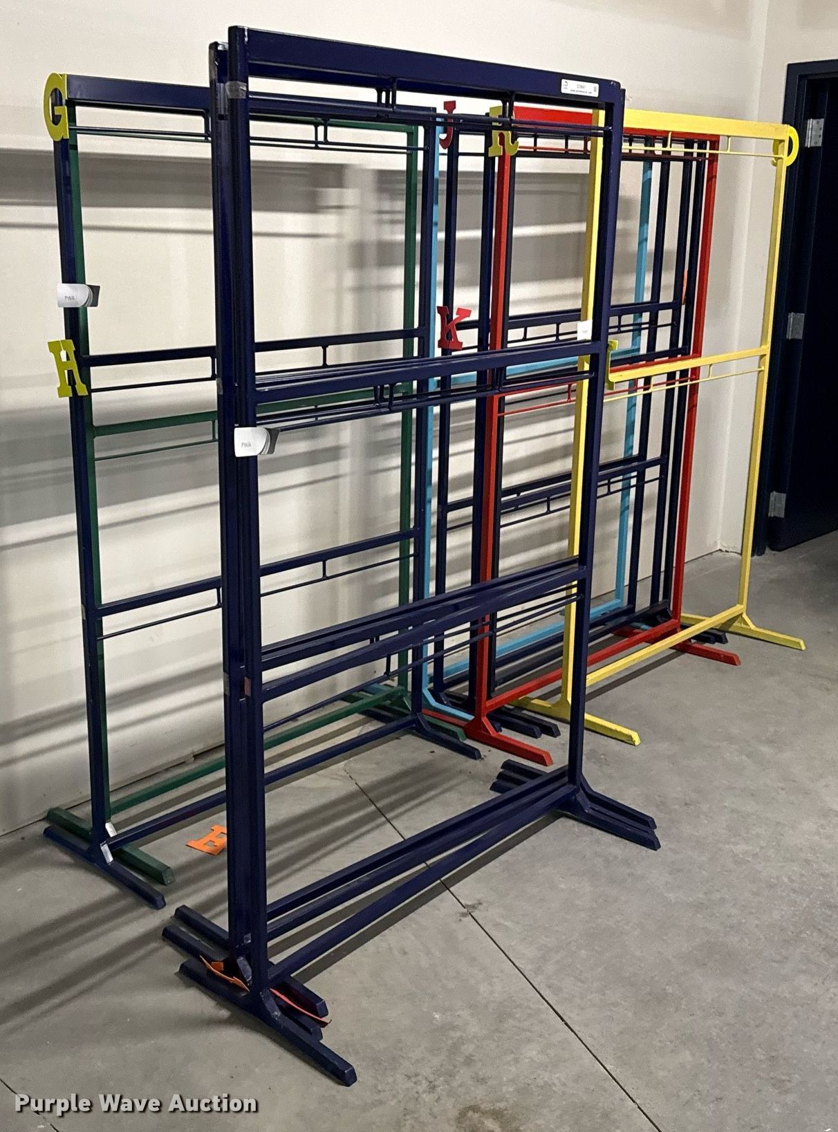 (11) Storage racks in Dodge City, KS | Item DZ8607 sold | Purple Wave